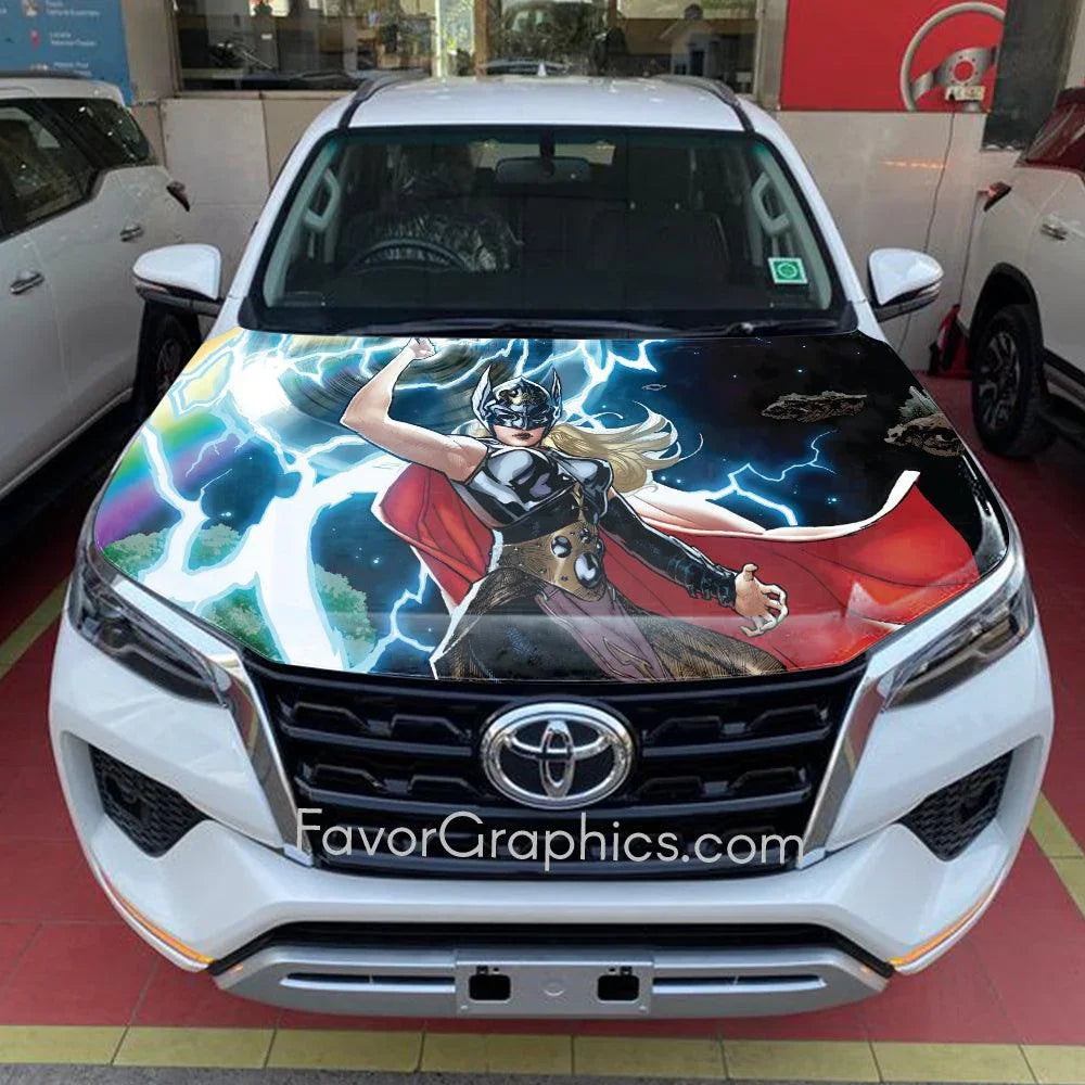 Thor Girl Tarene Olson Car Decal Hood Wrap Vinyl – Favor Graphics