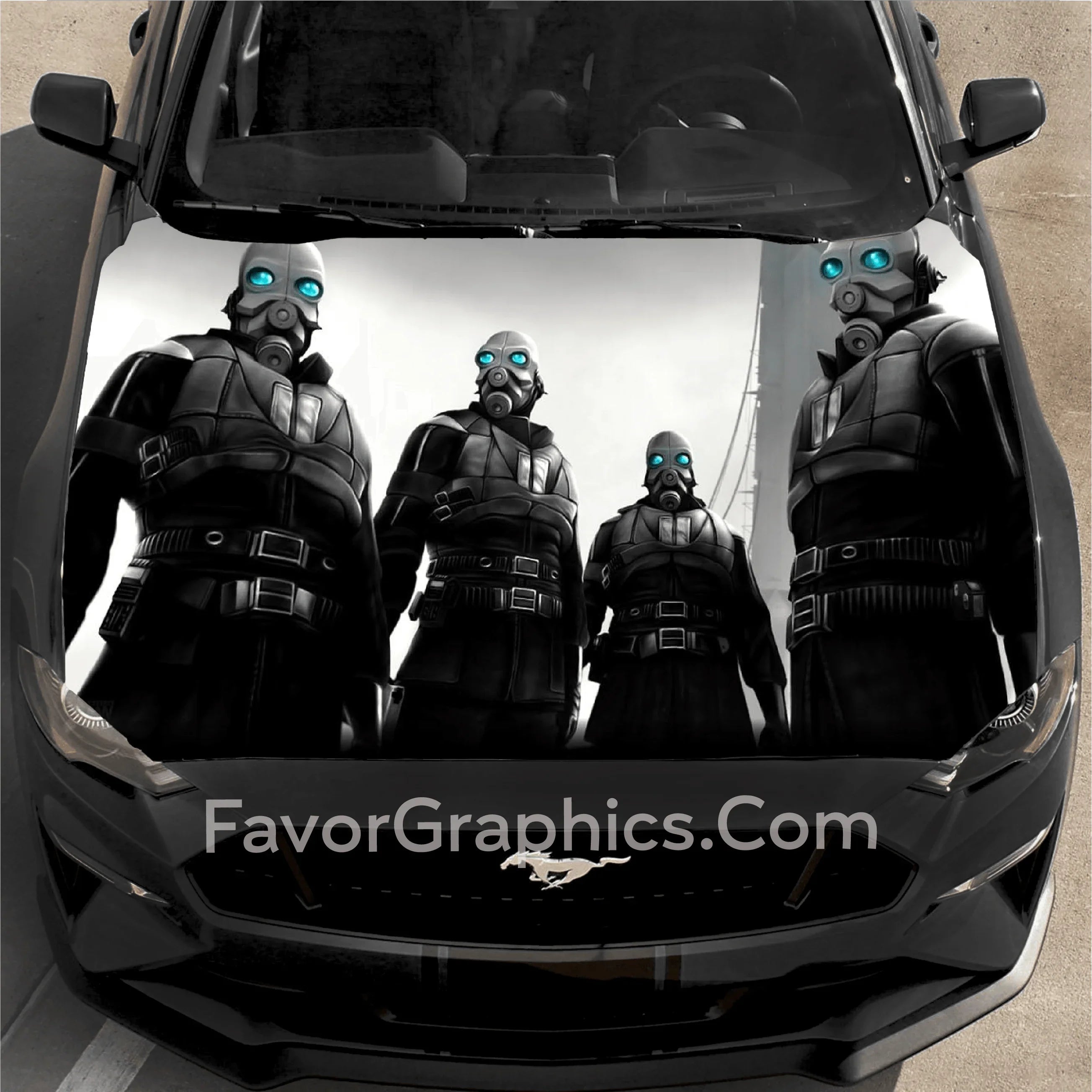 Half-Life Car Decal Sticker Vinyl Hood Wrap – Favor Graphics