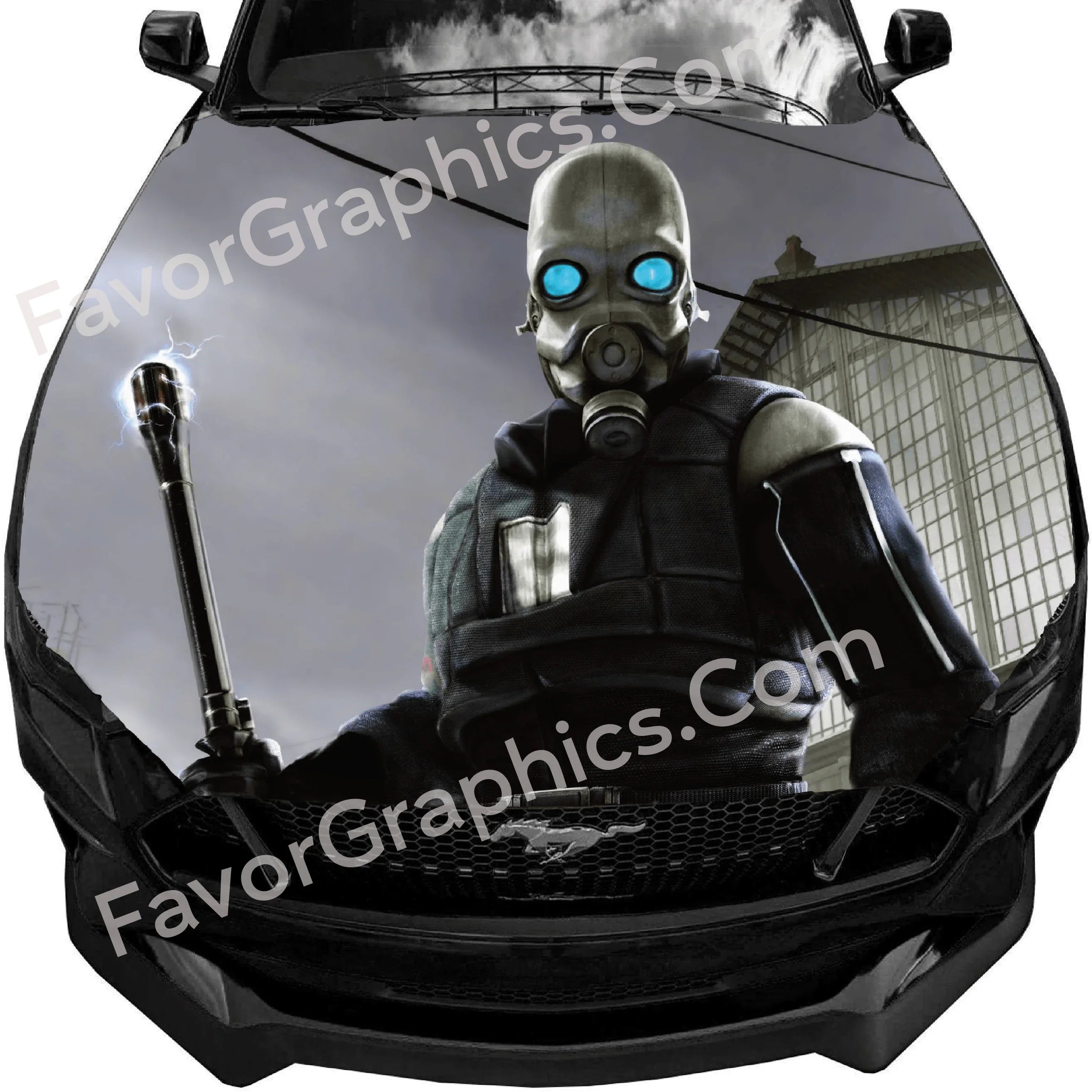 Half-Life Car Decal Sticker Vinyl Hood Wrap – Favor Graphics