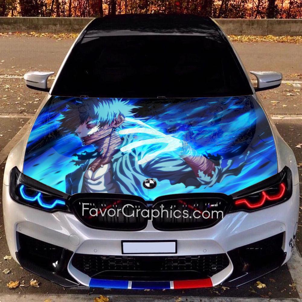 My Hero Academia Car Decal Vinyl Hood Wrap Sticker, Dabi – Favor Graphics