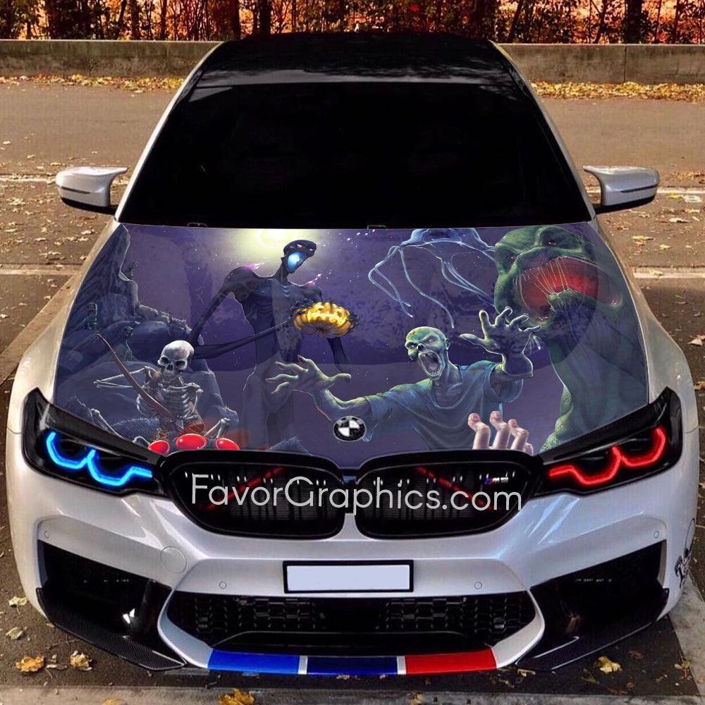 The Real Minecraft Itasha Car Vinyl Hood Wrap Decal Sticker – Favor ...