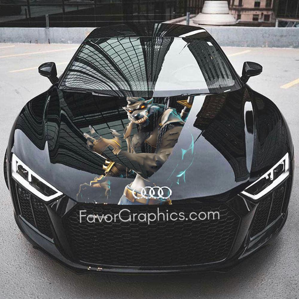Dire Fortnite Itasha Car Vinyl Hood Wrap Decal Sticker – Favor Graphics