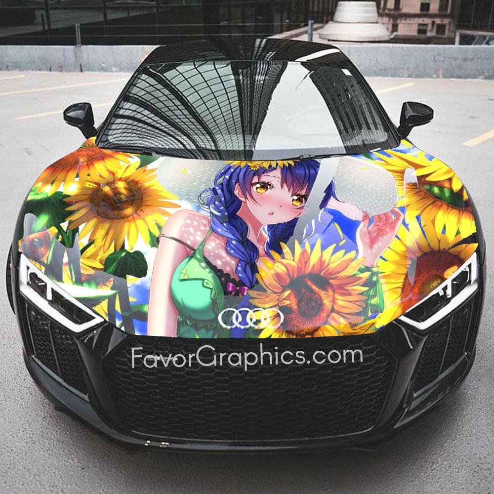 Megumi Tadokoro Itasha Car Vinyl Hood Wrap Decal Sticker – Favor Graphics
