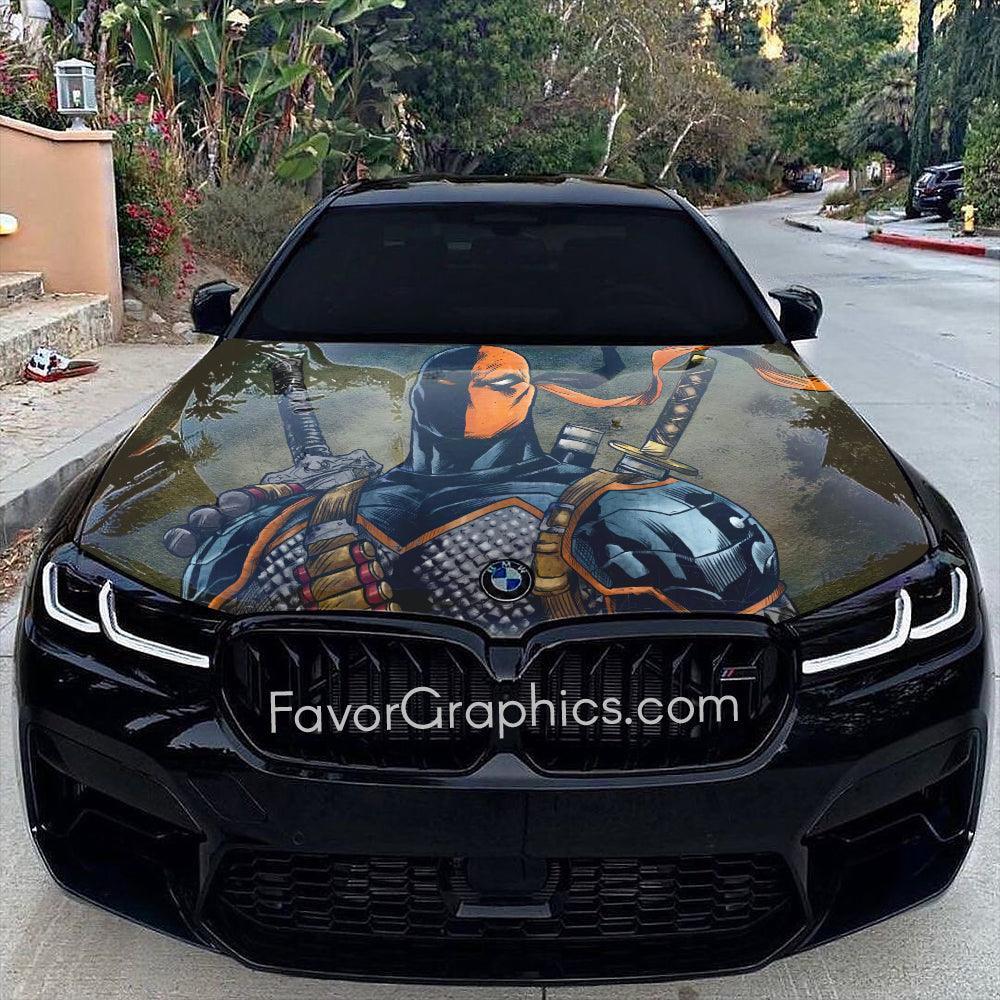 Deathstroke Itasha Car Vinyl Hood Wrap Decal Sticker – Favor Graphics
