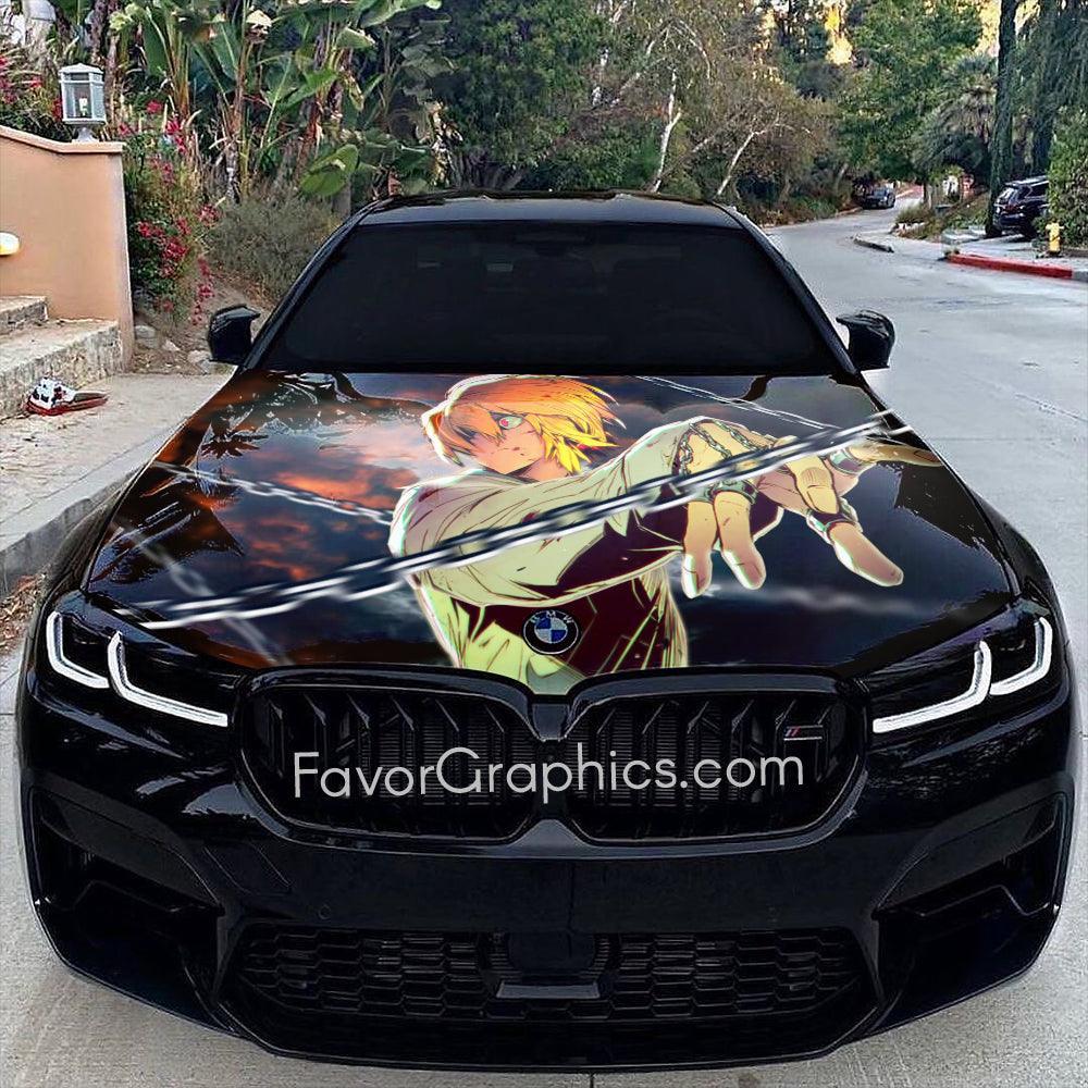 Kurapika Hunter x Hunter Itasha Car Vinyl Hood Wrap Decal Sticker ...