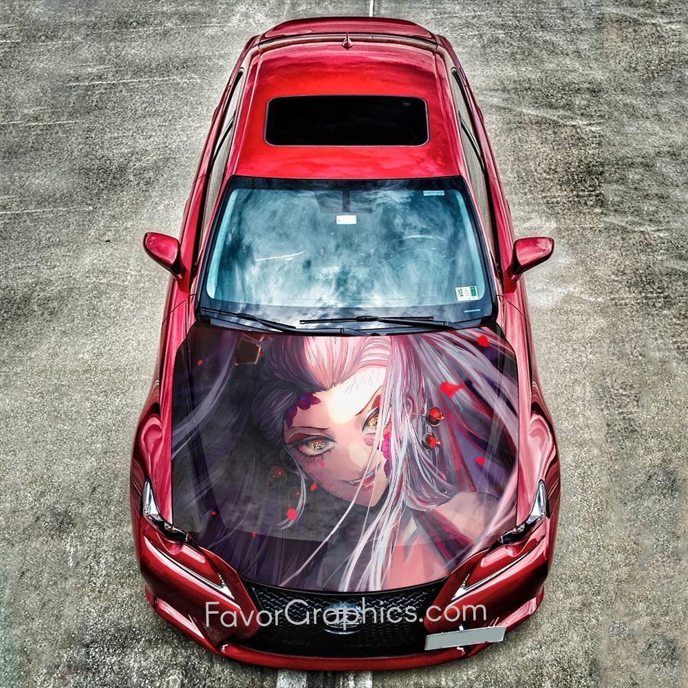Daki Demon Slayer Car Wrap Vinyl Hood Decal Sticker Itasha – Favor Graphics