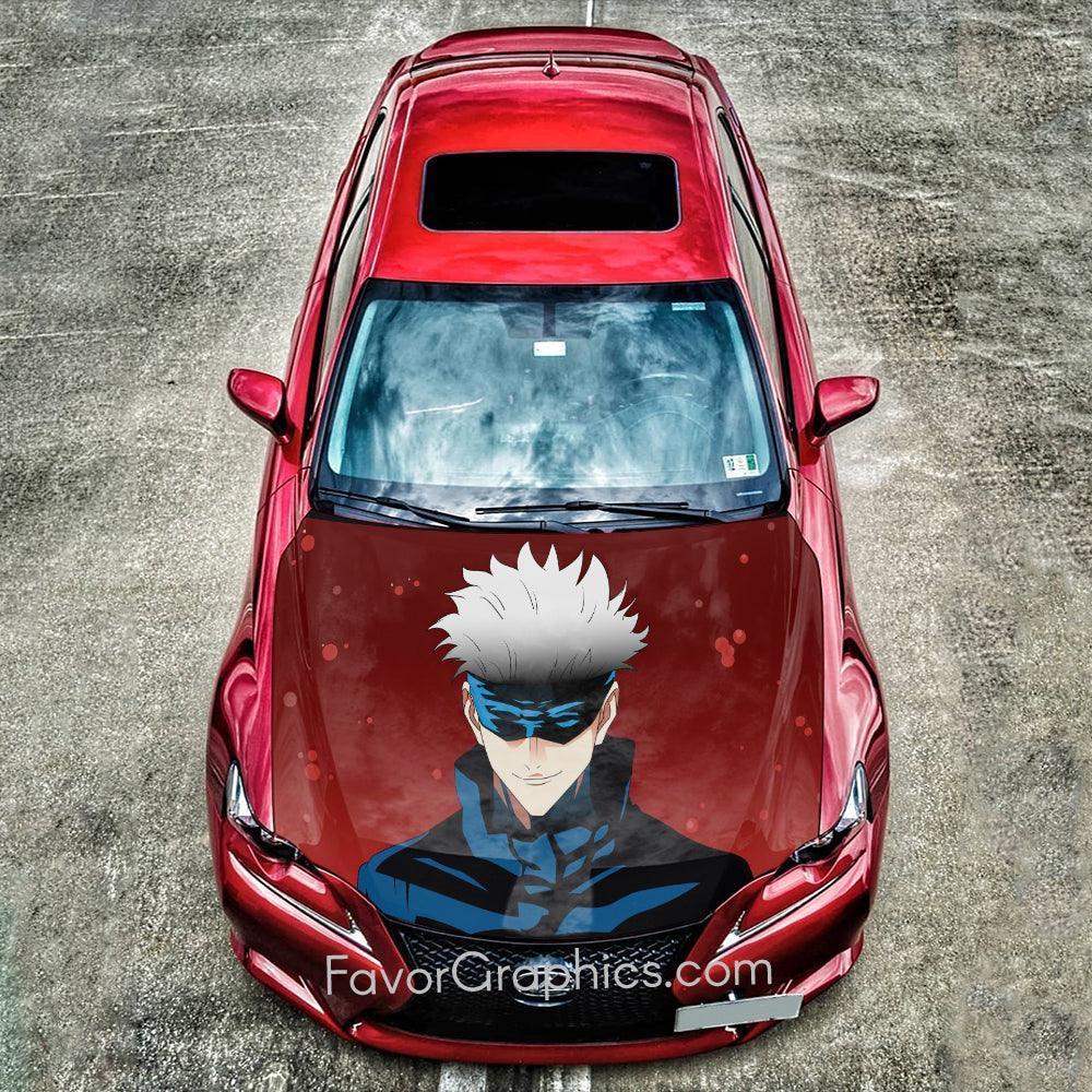 Satoru Gojo Jujutsu Kaisen Car Itasha Vinyl Hood Wrap – Favor Graphics