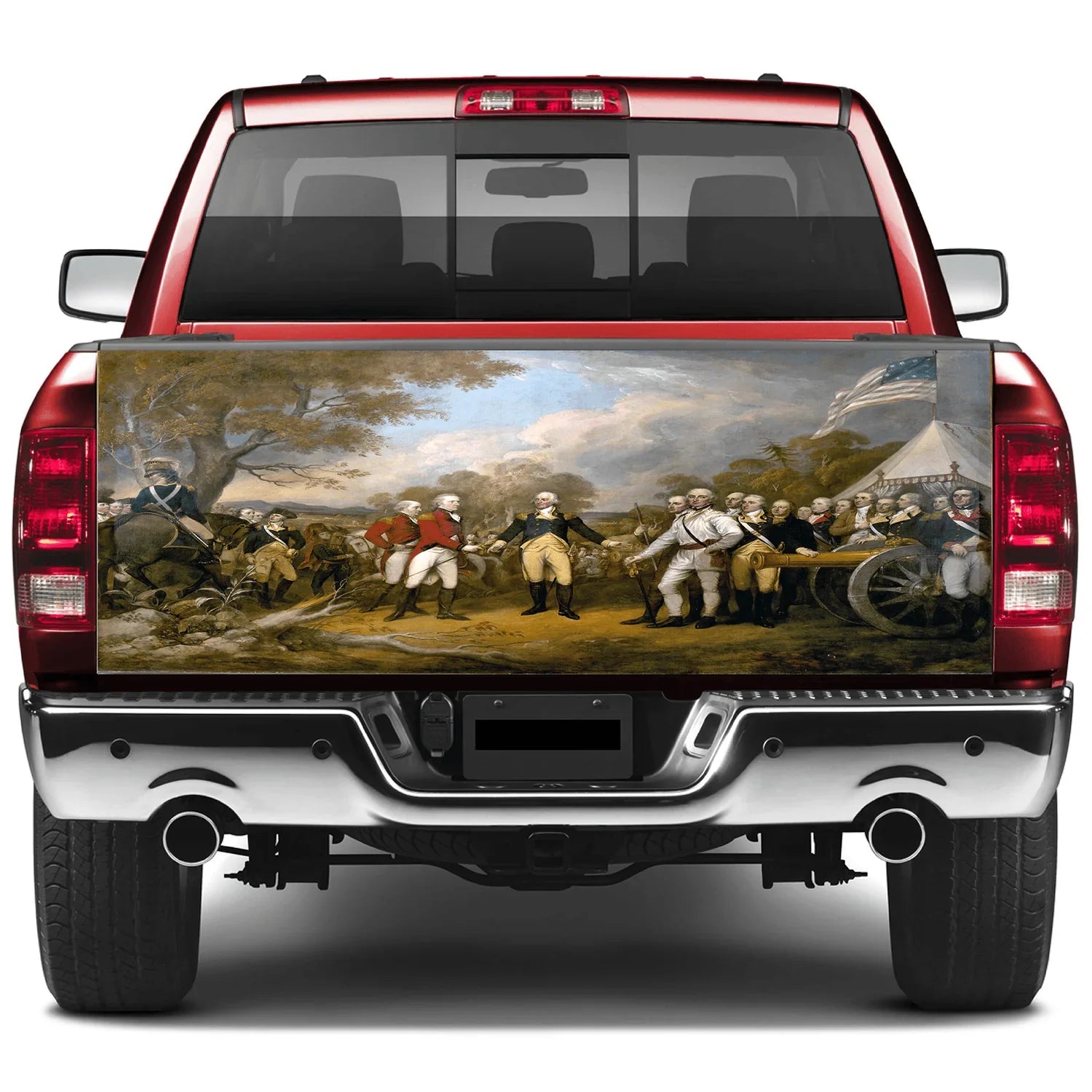 Tailgate Wraps For Trucks Wrap Vinyl Car Decals American Revolution SU ...