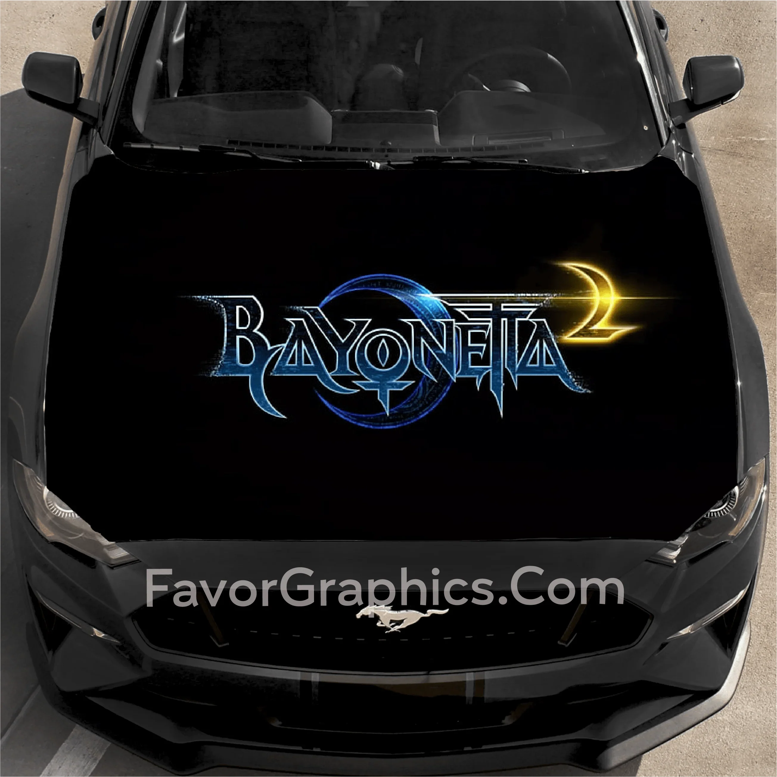Bayonetta 2 Car Decal Vinyl Hood Wrap High Quality Graphic – Favor Graphics