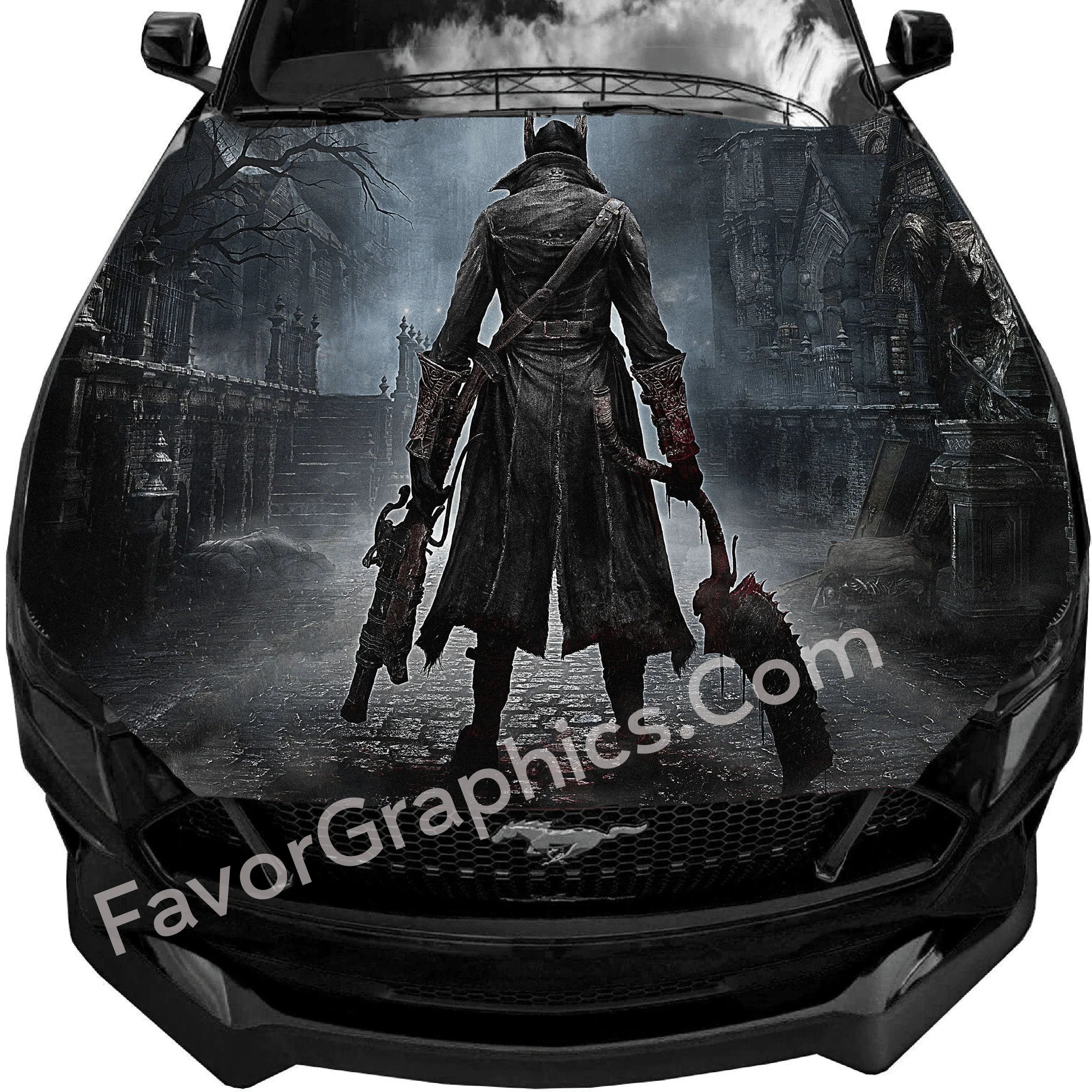 Bloodborne Car Decal Vinyl Hood Wrap High Quality Graphic – Favor Graphics