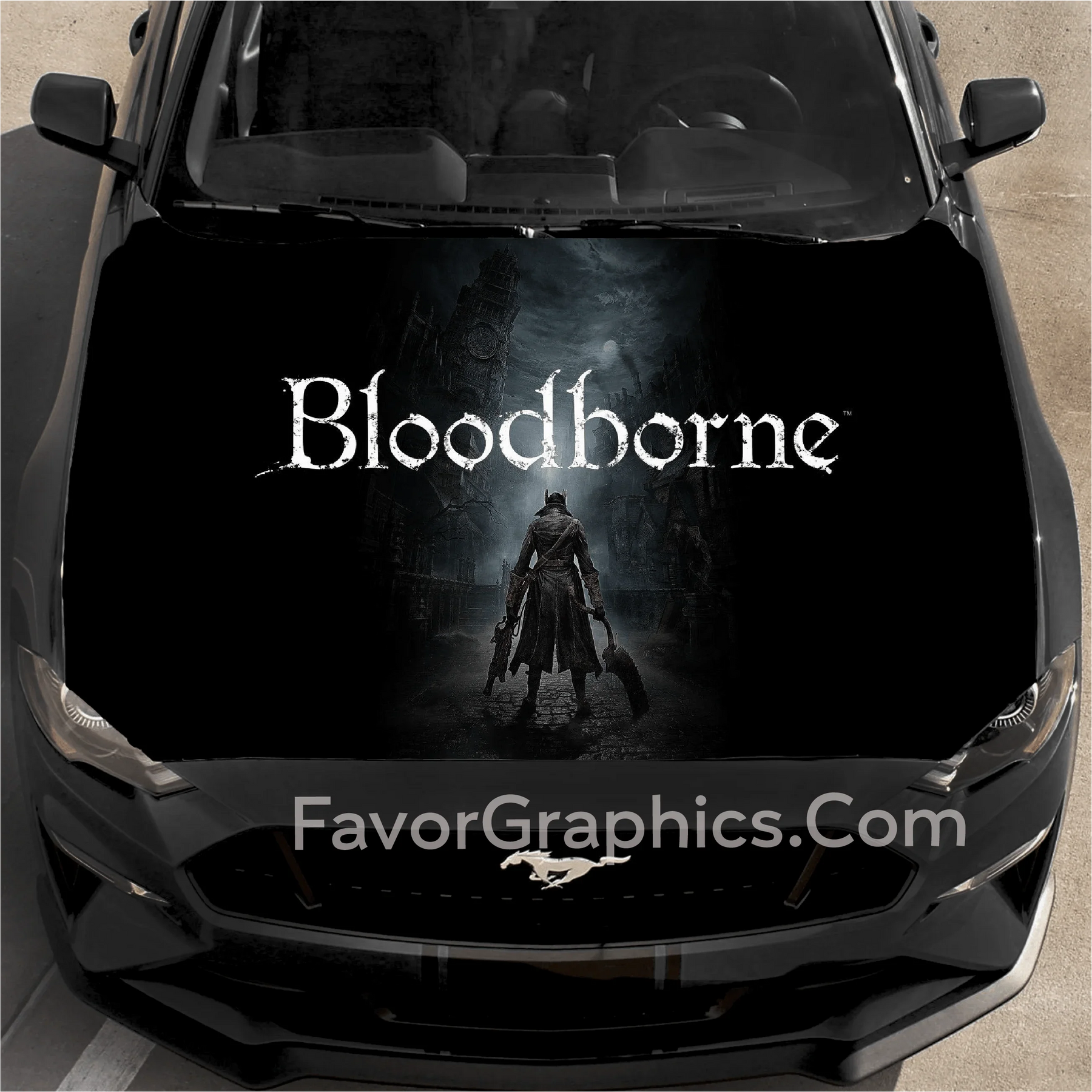 Bloodborne Car Decal Vinyl Hood Wrap High Quality Graphic – Favor Graphics
