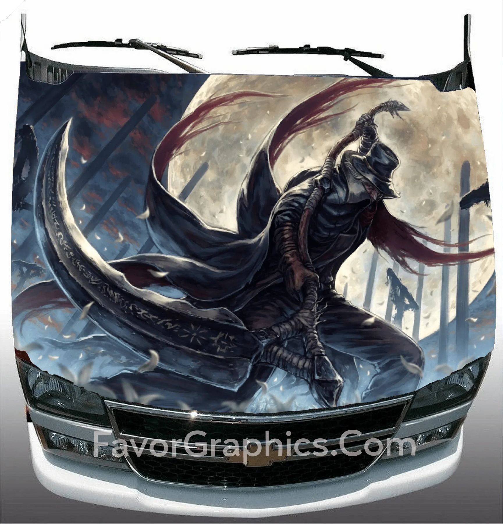 Bloodborne Car Decal Vinyl Hood Wrap High Quality Graphic – Favor Graphics