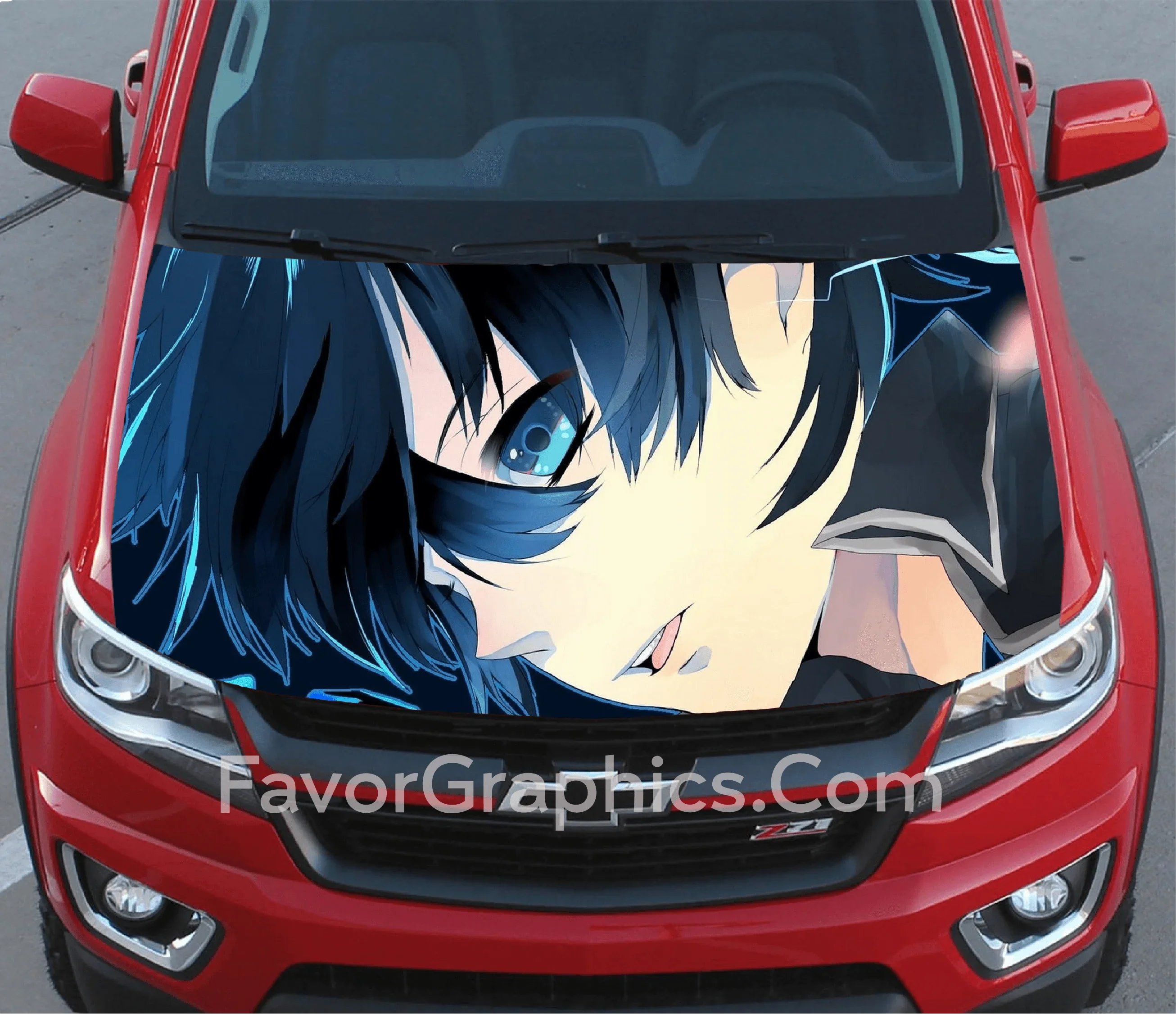 Blue Exorcist Car Decal Vinyl Hood Wrap High Quality Graphic – Favor ...