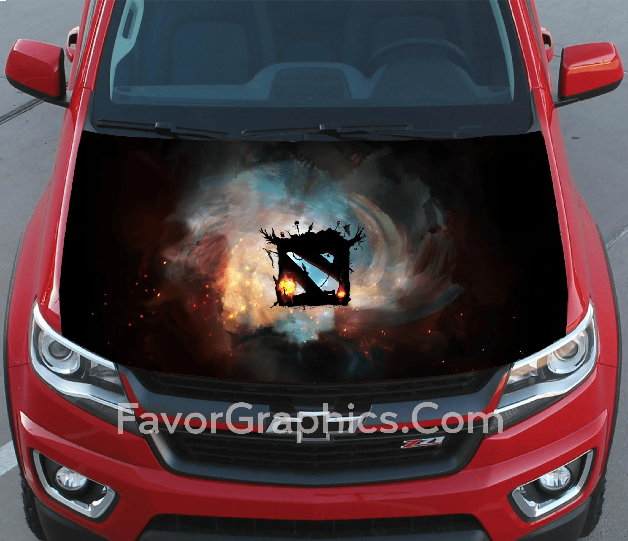 Dota 2 Valve Corporation Car Decal Vinyl Hood Wrap – Favor Graphics