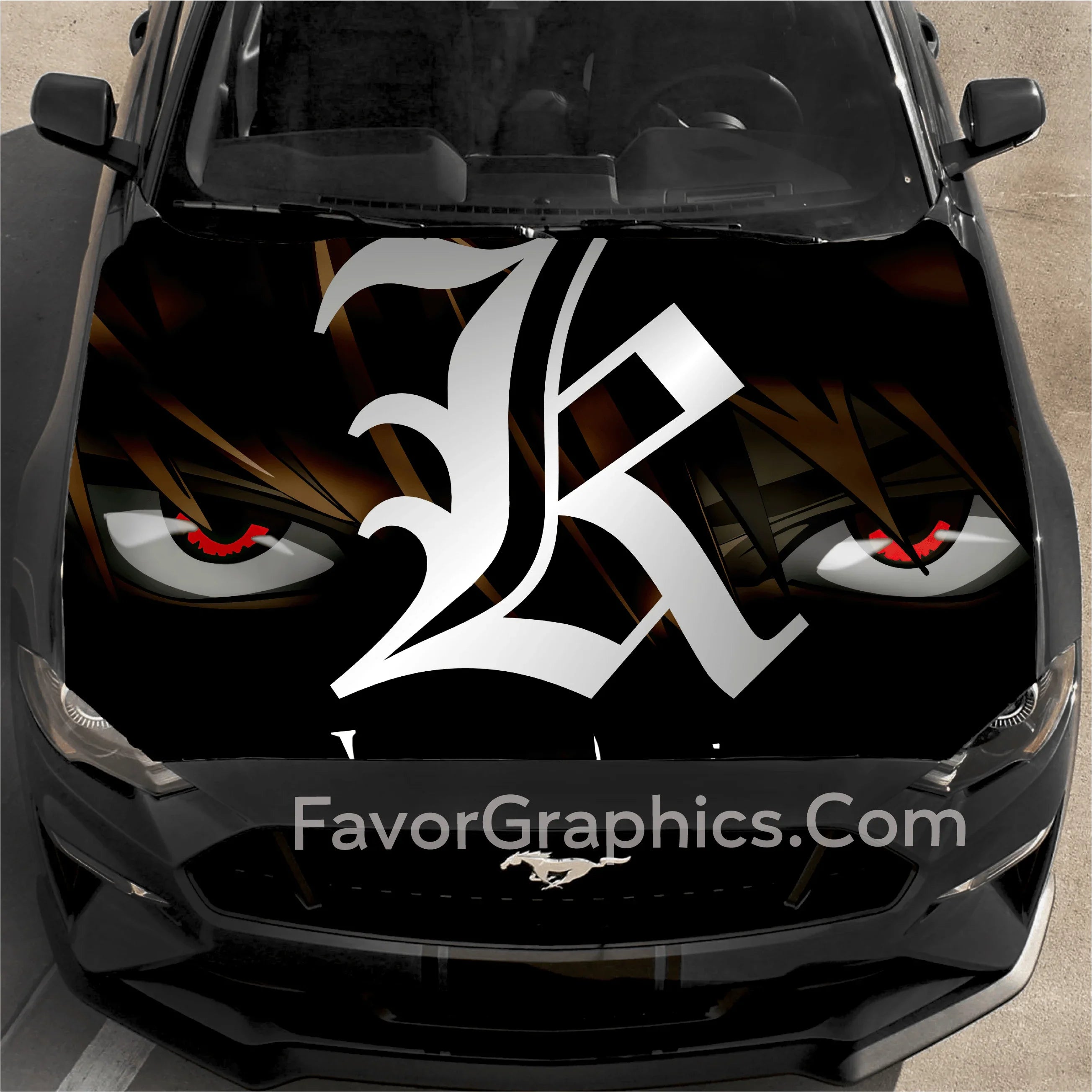 Light Yagami (Death Note) Car Decal Vinyl Hood Wrap – Favor Graphics
