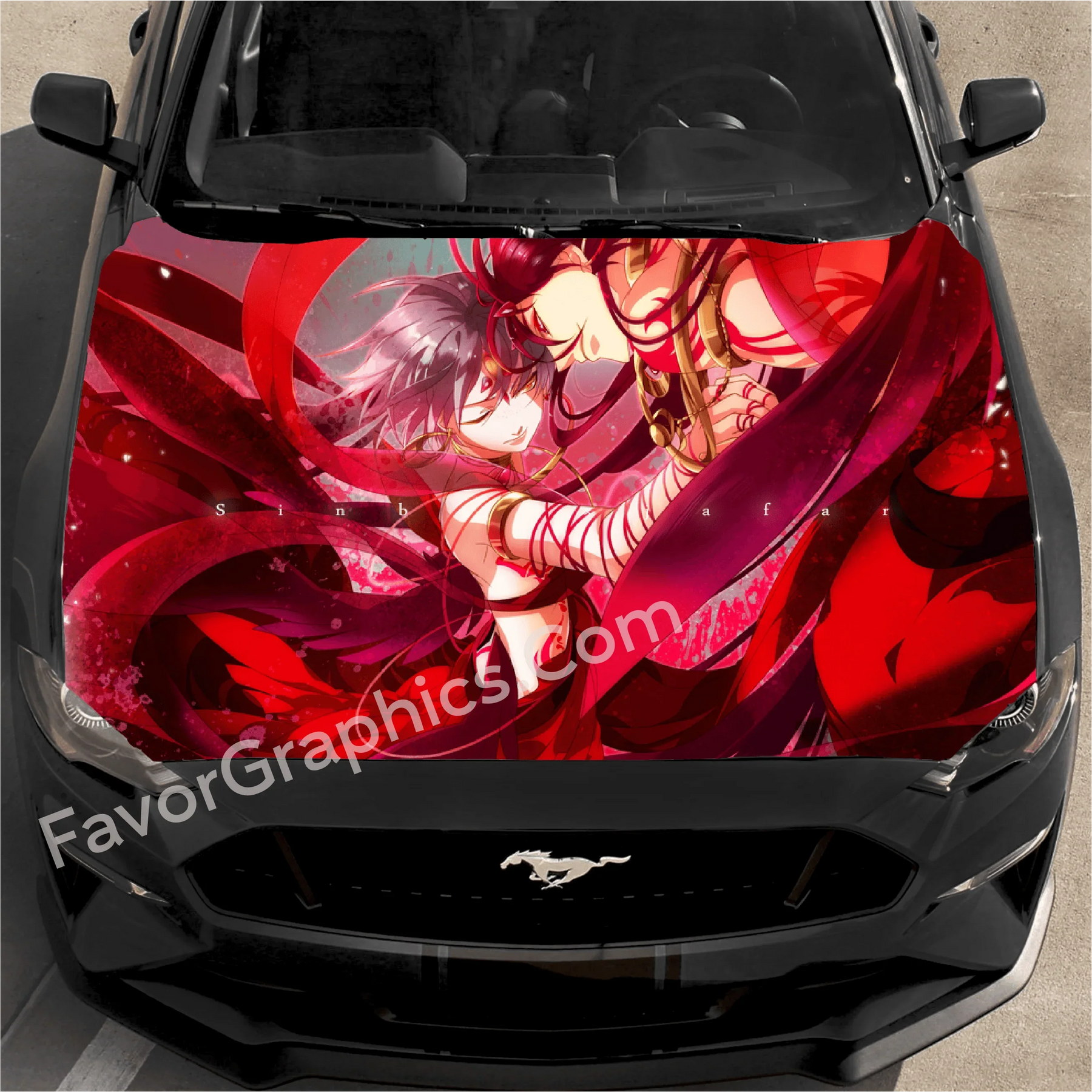 Magi- Adventure Of Sinbad Car Decal Vinyl Hood Wrap – Favor Graphics