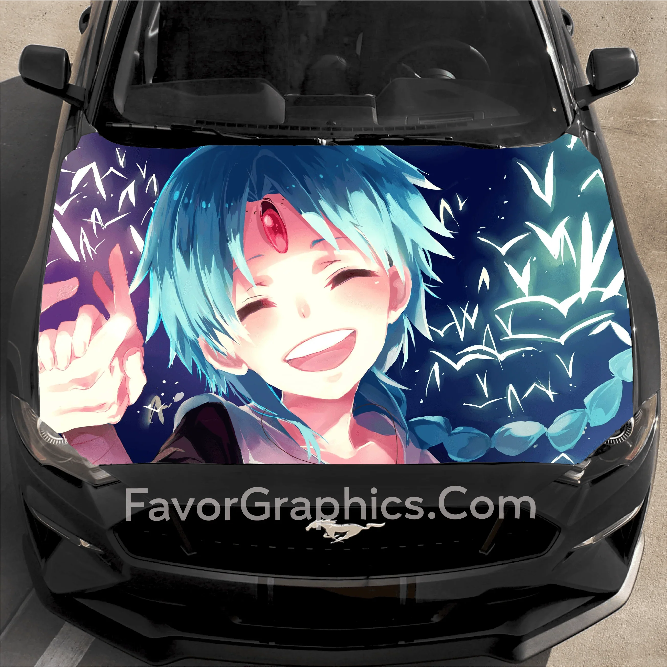 Magi The Labyrinth of Magic Car Decal Vinyl Hood Wrap – Favor Graphics