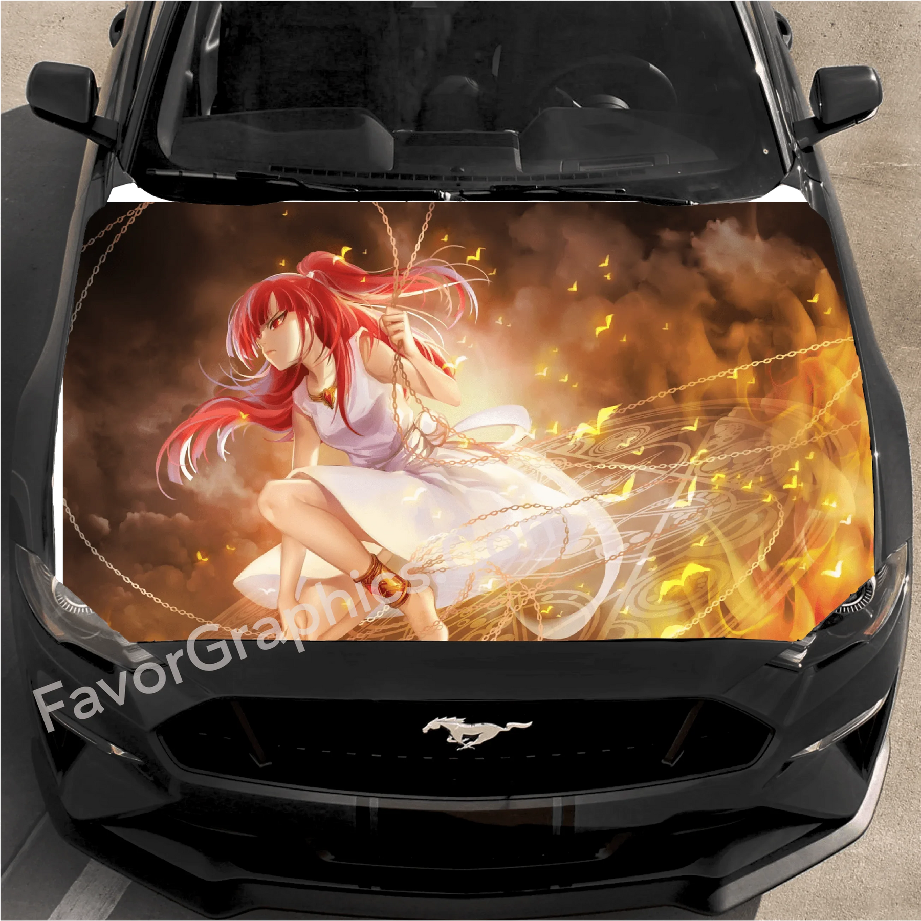 Magi- The Labyrinth of Magic Morgiana Car Decal Vinyl Hood Wrap – Favor ...