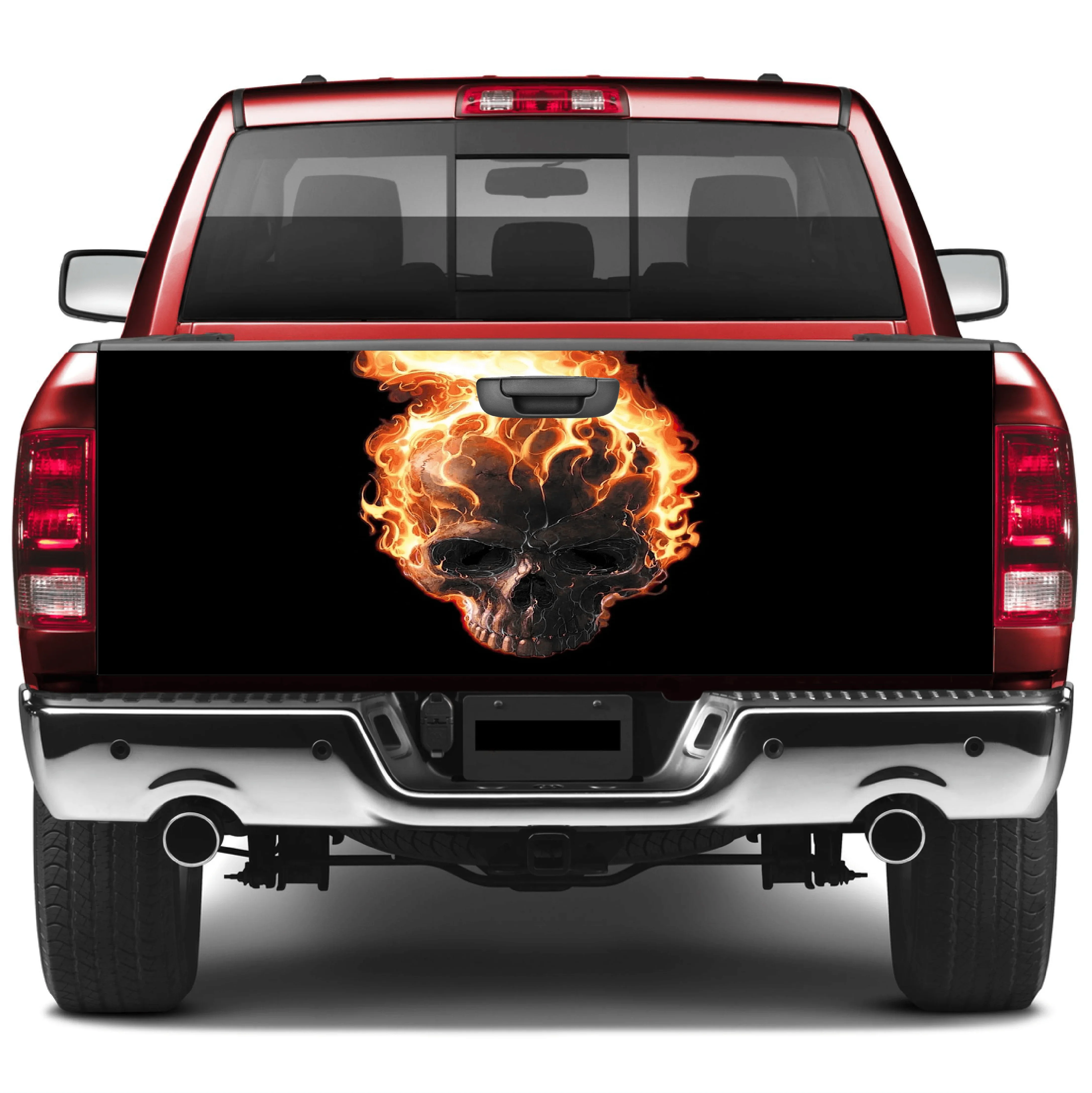 Tailgate Wraps For Trucks Wrap Vinyl Car Decals Marvel Ghost Rider SUV ...