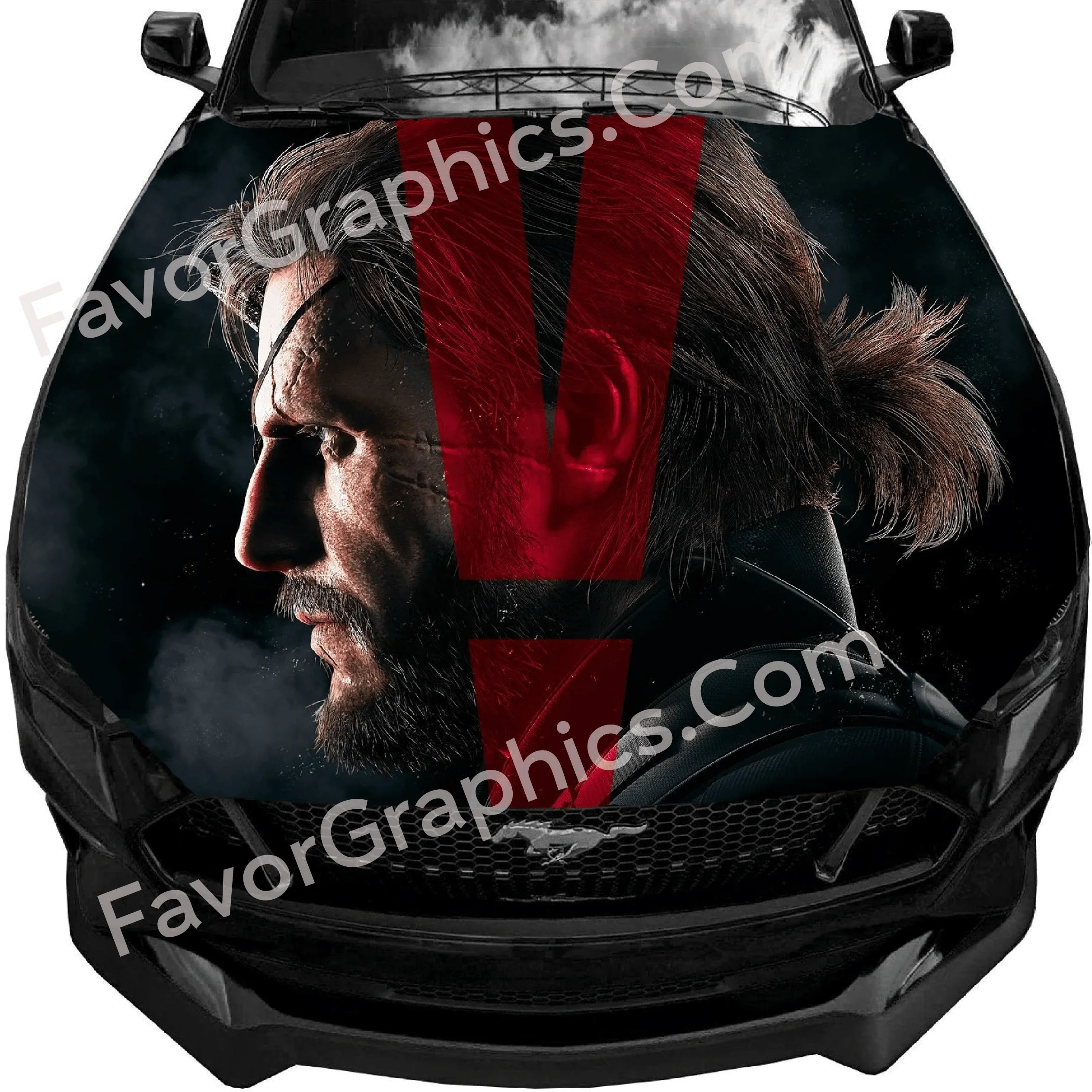 Metal Gear Solid Car Decal Vinyl Hood Wrap High Quality Graphic – Favor ...