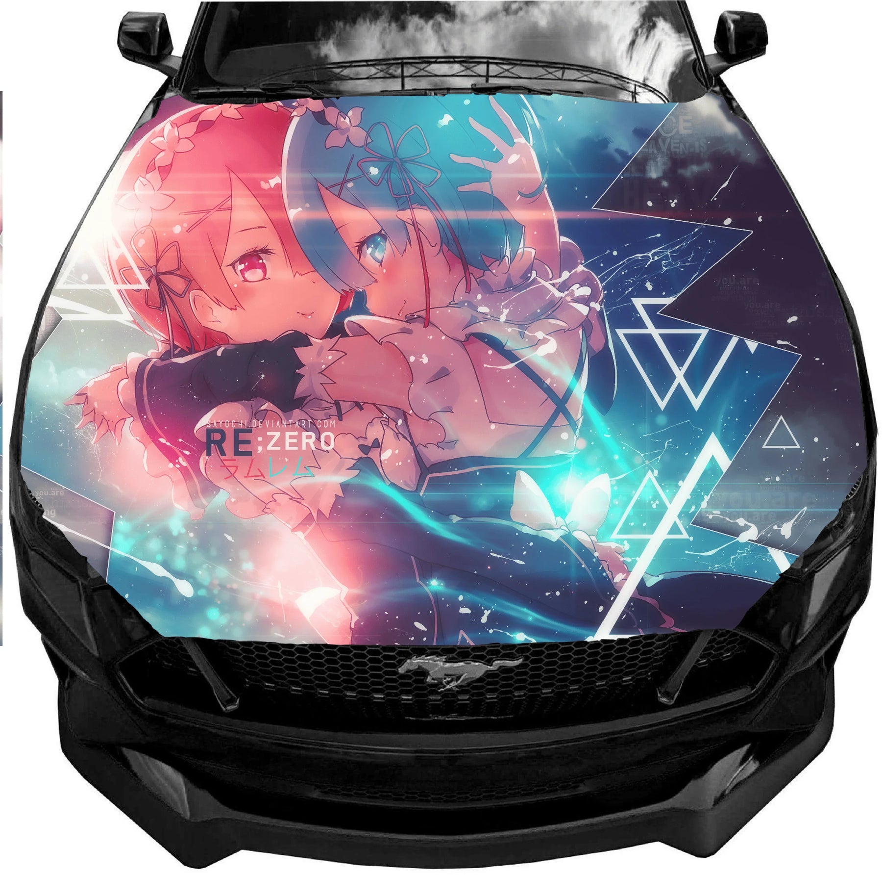 Re-Zero Car Hood Vinyl Decal High Quality Graphic – Favor Graphics