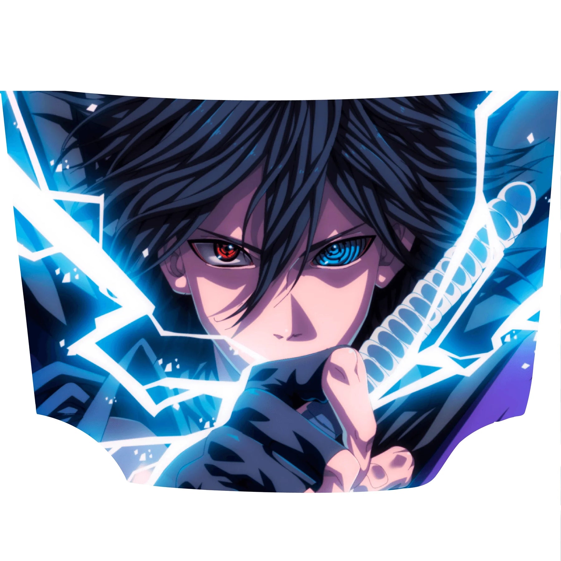 Sasuke Uchiha Car Hood Vinyl Decal High Quality Graphic – Favor Graphics