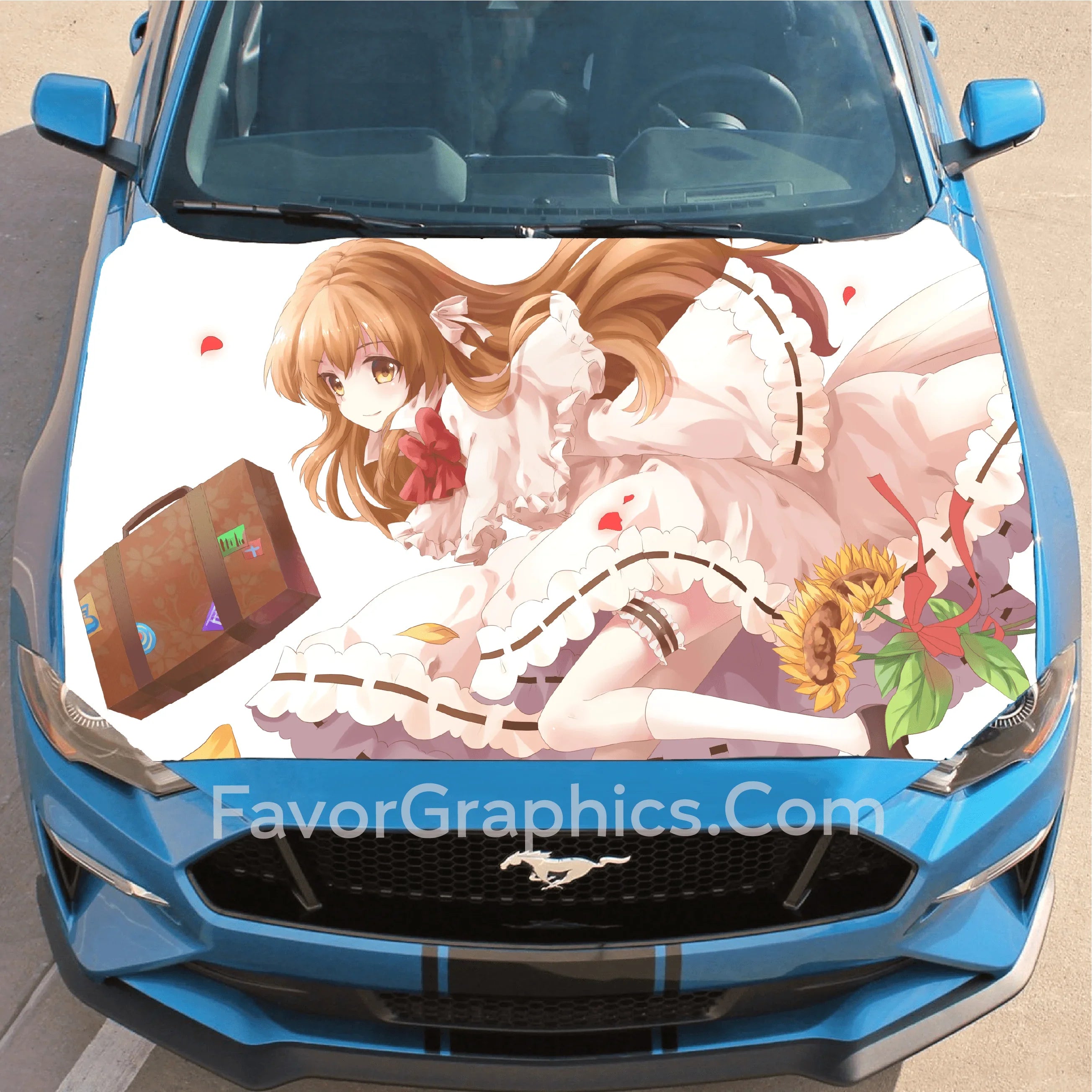 Taiga Aisaka Car Decal Vinyl Hood Wrap High Quality Graphic – Favor ...