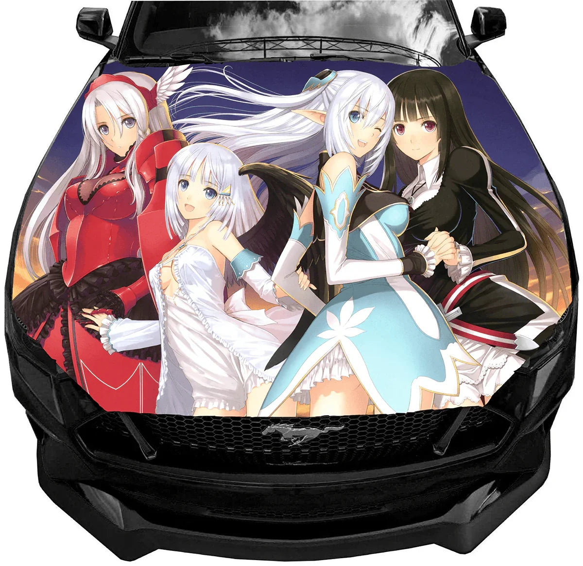 Tony Taka, Shining Ark, Shining series, Kilmaria Aideen Car Hood Vinyl ...