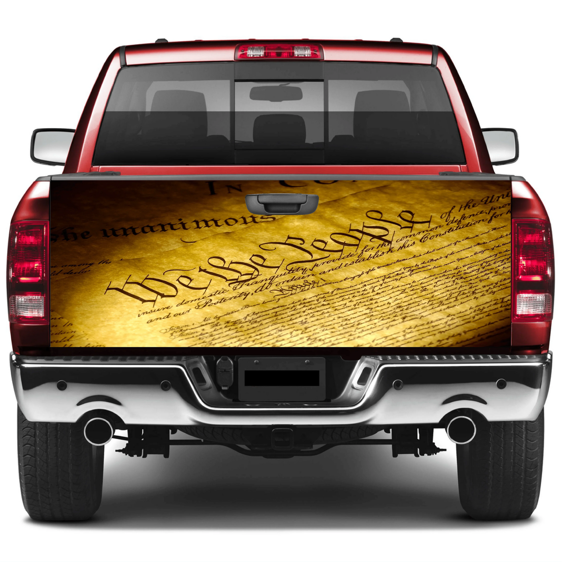 Tailgate Wraps For Trucks Wrap Vinyl Car Decals We The People American ...