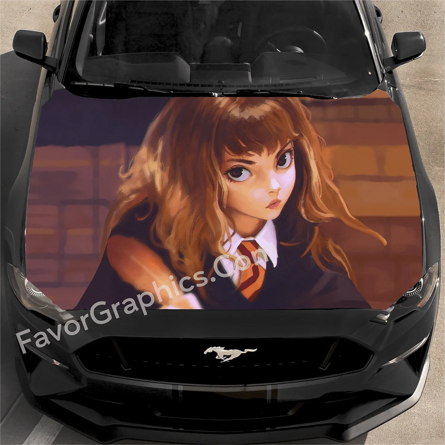 Harry Potter Hermione Granger Car Hood Wrap Vinyl Decal – Favor Graphics